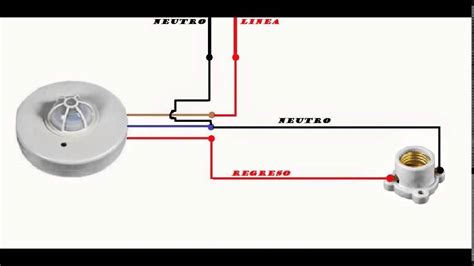 diagrama de un sensor de movimiento sensor de movimiento y p