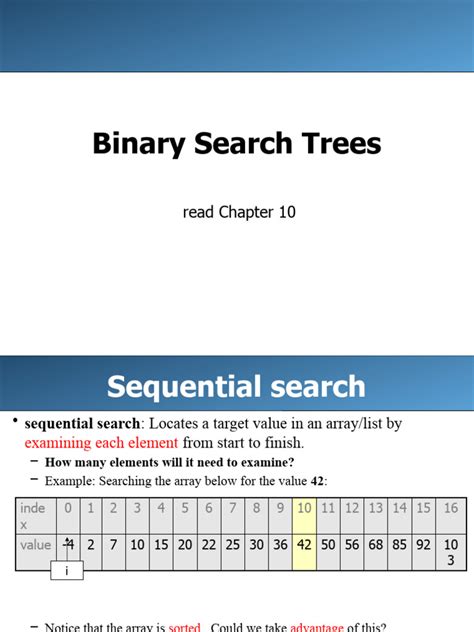 Lec24 Binary Search Tree Bst Pdf