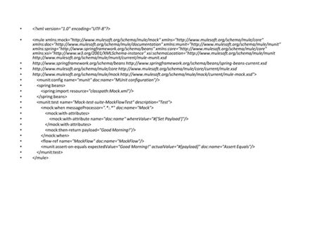 Mock Component In Munit Ppt