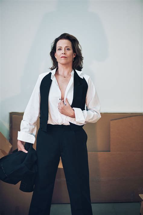 Sigourney Weaver Interview Magazine August 2022 • Celebmafia