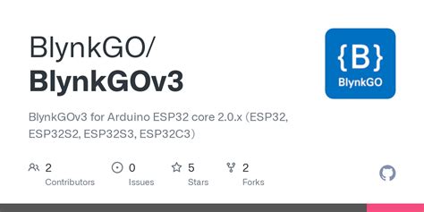 GitHub BlynkGO BlynkGOv3 BlynkGOv3 For Arduino ESP32 Core 2 0 X