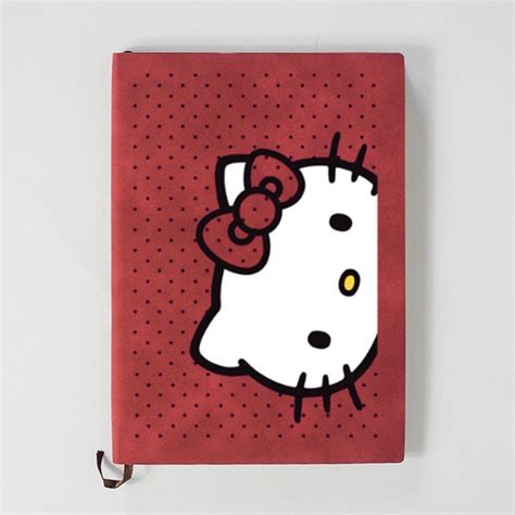 Jual Hello Kitty Notebook Retro Kulit A5 Custom Shopee Indonesia