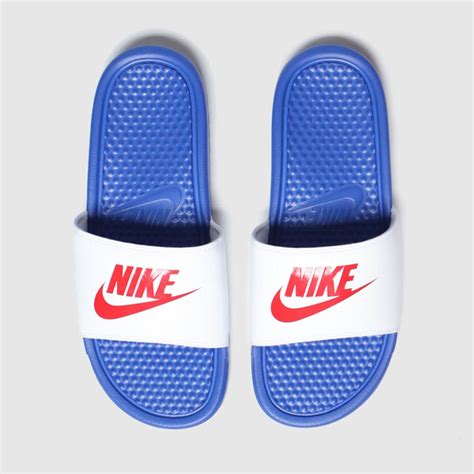 Nike Blue Benassi Jdi Sandals Trainerspotter