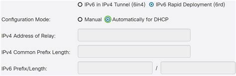 Configure IPv6 Transition On RV160 And RV260 Routers Cisco