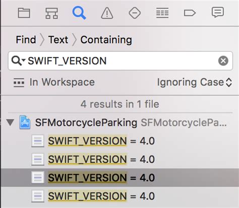 Ios “swift Language Version” Swiftversion Is Required To Be