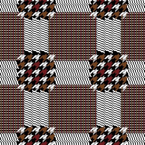 Premium Photo Seamless Checkered Woolen Pattern Classical English