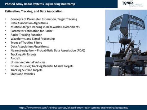 Phased Array Radar Systems Engineering Bootcamp Tonex Ppt