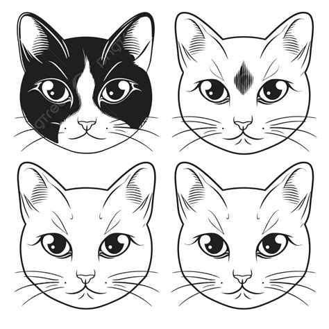 Aggregate 225 Cat Face Drawing Latest Nanoginkgobilobavn