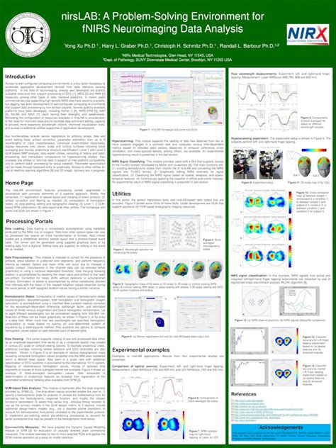 Pdf Nirslab A Problem Solving Environment For Fnirs · In Various 2d Scalp Or Cortical