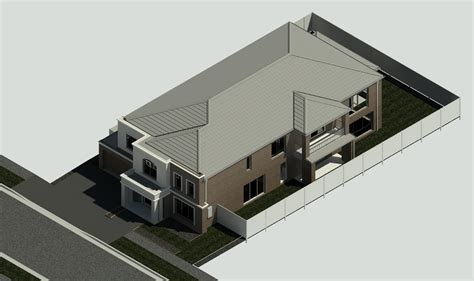 villa with multiple design options revit 3d model turbosquid 2226726