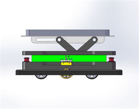 背负式agv设计草案parasolid模型图纸下载 懒石网