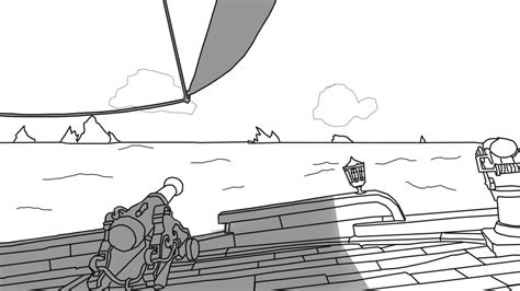 Artstation Pirate Ship Perspective Practice Old