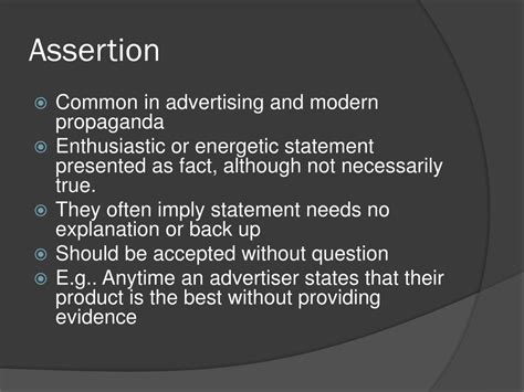 Ppt Propaganda Terms Powerpoint Presentation Free Download Id2467830