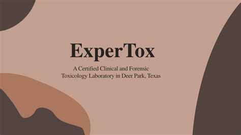 Ppt Expertox Leading Providers Of Complete Laboratory Services