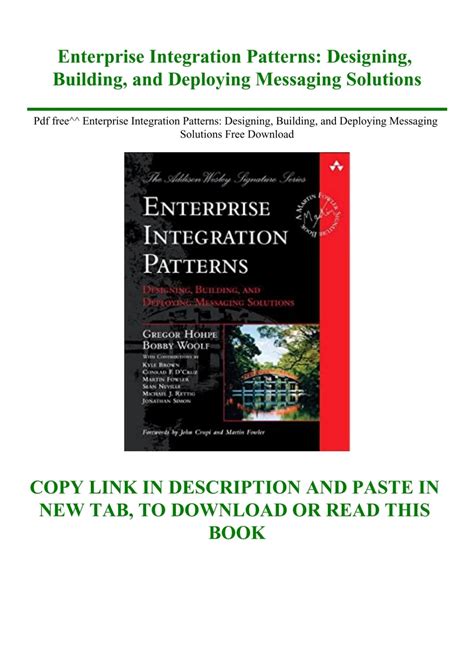 Pdf Free Enterprise Integration Patterns Designing Building And