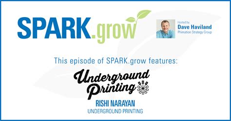 Sparkgrow Conversations With Rishi Narayan Underground Printing