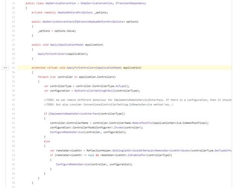 asp core实现动态 web api panda
