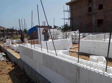 Styrofoam Insulated Concrete Foam Foundation Concrete Icf Foam Blocks