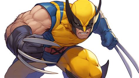 Wolverine Action Pose Desktop Wallpaper Marvel Wallpaper In 4k