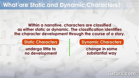 Static Character Literary Term