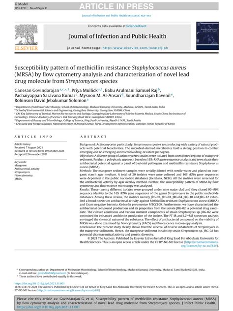 Pdf Susceptibility Pattern Of Methicillin Resistance Staphylococcus Aureus Mrsa By Flow