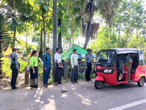 သာပေါင်းမြို့နယ် တရားမဝင်ကုန်သွယ်မှုတိုက်ဖျက်ရေးအထူးအဖွဲ့မှ မြို့အဝင်ဂိတ်တွင် စဉ်ဆက်မပျက် ကြပ်မတ