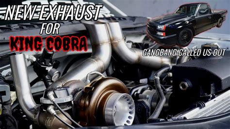 King Cobra Gets A New Exhaust Shop Vlog 1 Youtube