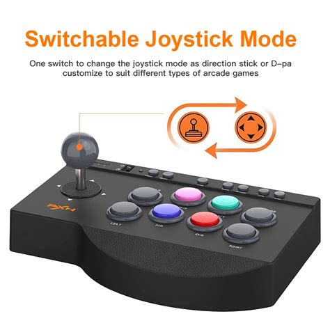 pxn 0082 retro usb wired game joysticks controller arcade 57 off