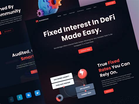 Defi Landing Page Redesign On Behance