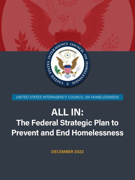 All In The Federal Strategic Plan To Prevent And End Homelessness Pdf