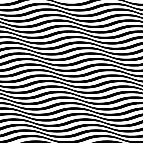Premium Vector Wavy Seamless Pattern