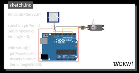 Sensor Pir Galih Wokwi Esp32 Stm32 Arduino Simulator