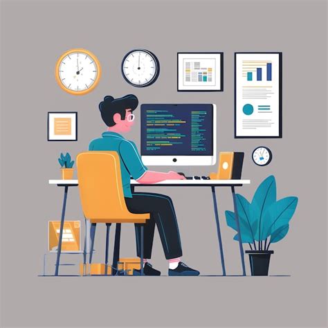 Free Vector Software Interface Coding And Programming System Administrator Or Designer Ai