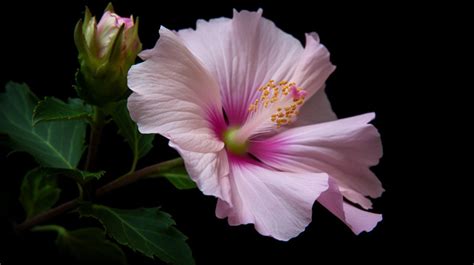 핑크 일러스트 자유형 한국 히비스커스 꽃 클러스터 무궁화 히비스커스 꽃 클립 아트 분홍 손으로 그린 Png 일러스트 및 Psd 이미지 무료 다운로드 Pngtree