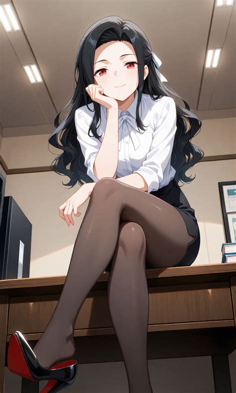 160 Idées De Office Lady Anime En 2025 Fond Decran Dessin Femme