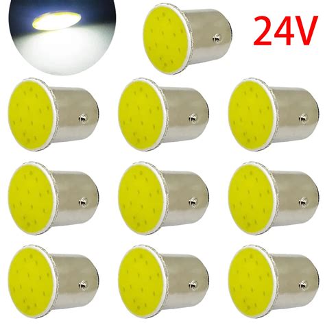 화물차 차폭등 24v Led 자동차 조명 1156 Ba15s Cob 12smd 트럭 Drl 티몬