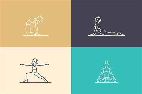 Пин от пользователя Lroogie на доске Yoga в 2020 г | Иллюстрации, Йога ...