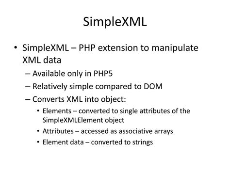 PPT PHP And XML PowerPoint Presentation Free Download ID 2678998