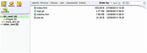 Php Ajax File Manager Script Gestione Dei File Free Download