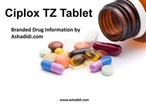 Ciplox Tz Tablet Pptx