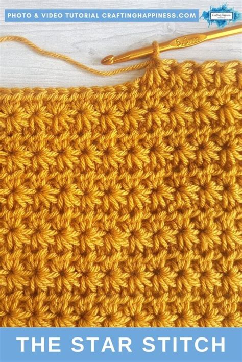 The Star Stitch Crafting Happiness Crochet Star Stitch Crochet
