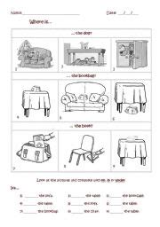 Preposition In On Under Esl Worksheet By Loonelly