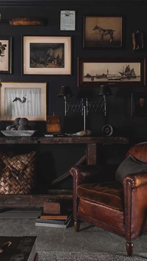 Home Office Dark Academia