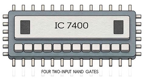 Mengenal Ic 7400 Komponen Logika Digital Dengan Empat Gerbang Nand Dua