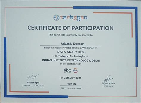 Iitdelhi Generativeai Dataanalytics Hackathon Aiworkshop Techgyan