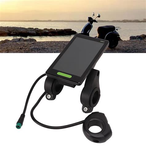 Electric Bicycle Display Meter Large Screen M6c Lcd Scooter Display Control Panel With