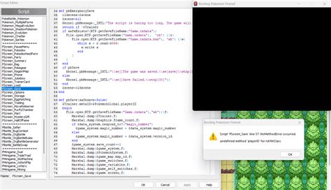 undefined method playerid for nil nilclass r pokemonrmxp