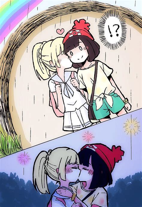 Wholesome♥yuri • ･ﾟ Selene X Lillie ･ﾟ ♡ Characters