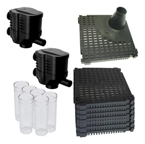 Kit Filtragem Biologica Completa Aquarios De Até 500 Litros