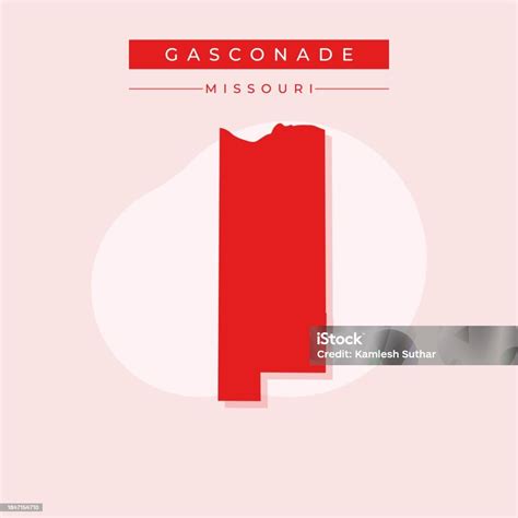 Vector Illustration Vector Of Gasconade Map Missouri Stock Illustration Download Image Now